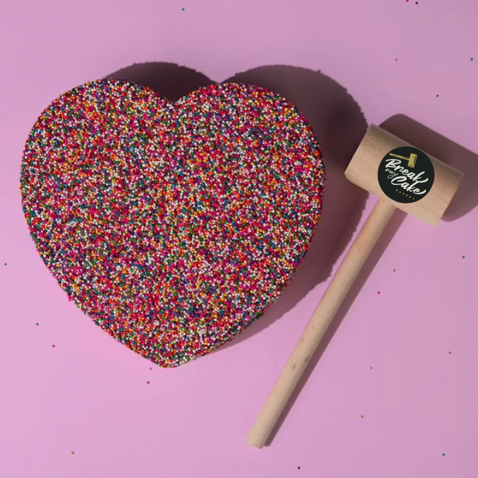 Rainbow Sprinkle Smash – Break My Cake